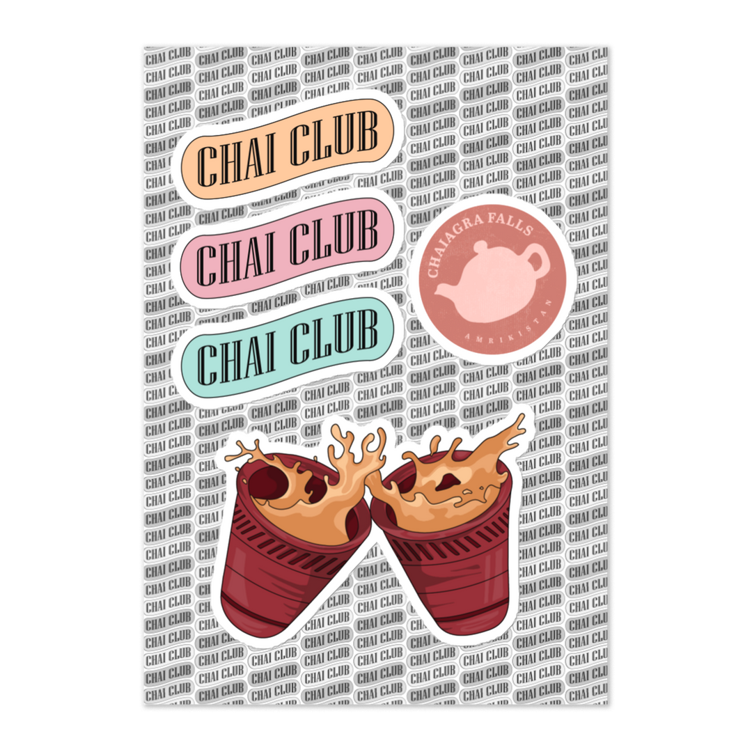 CHAI CLUB Sticker Pack – RwnlPwnl